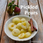Pickle Pears | Sweet Taste of Pickles