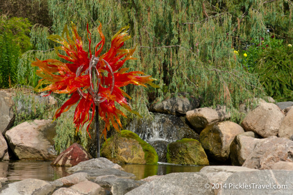 Nature in Glass Installation | Minnesota Landscape Arboretum